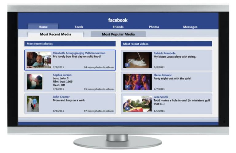 Cómo Descargar la Aplicación Facebook para Smart TV por USB o Conexión ...
